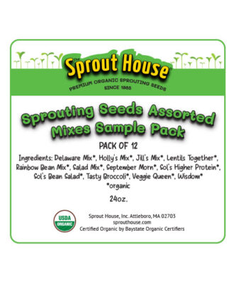 Sprouting Seeds Assorted Mixes Sample Pack - Sprout House